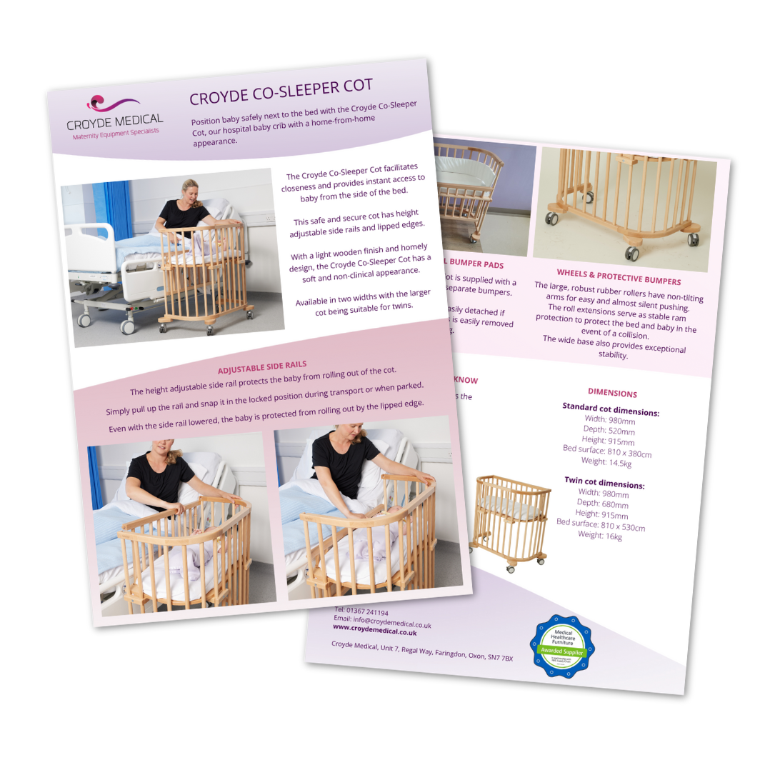 Croyde Co-Sleeper Cot